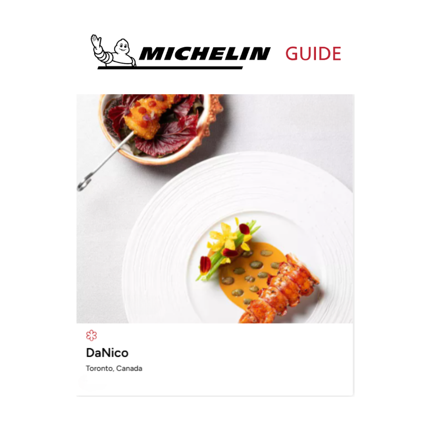 DaNico Toronto 2023 | Press