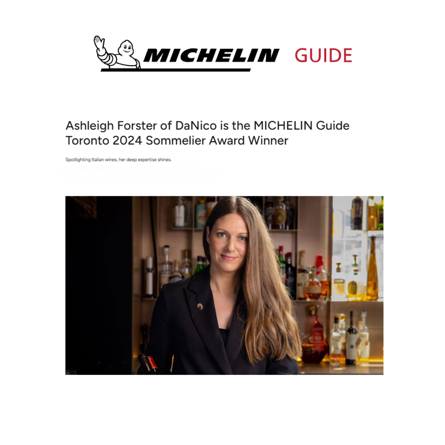 DaNico Toronto 2023 | Press