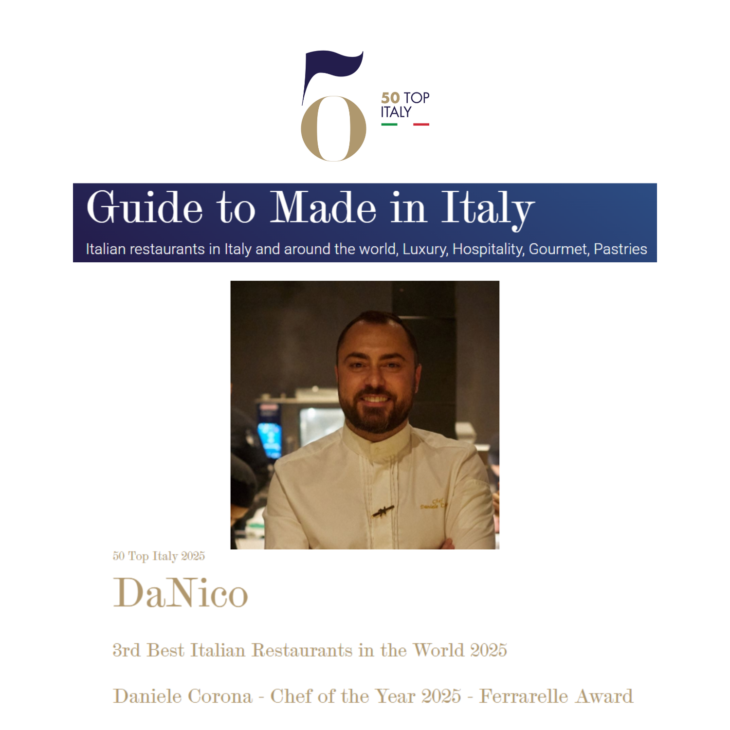 DaNico Toronto 2023 | Press