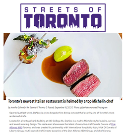 DaNico Toronto 2023 | Press